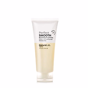 NATURELAB. TOKYO Perfect Smooth Blowout Lotion: Heat and Color Protection, Control Unruly Hair, Detangle, and Hydrate for Smooth, Sleek Hair I 4 FL OZ / 120ml