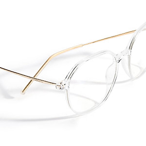 VISOONE Lightweight TR90 Blue Light Blocking Glasses Frame with Anti Glare Eye Protection for Women and Men RANE