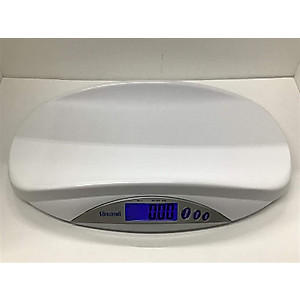 Salter Brecknell BLMS152311-44L MS-15 Pediatric Scale, Abs Plastic with Removable Weighing Tray