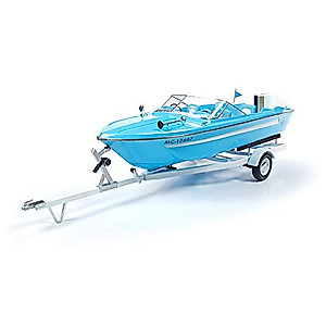 C.P.M. Round2 MPC 883/12 Vintage Hydro-Vee Power Boat Plastic Kit 1:18 Scale 10.5 inches