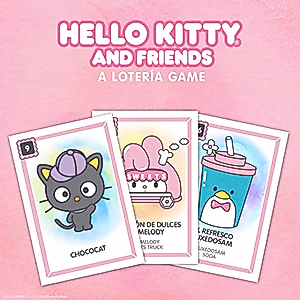 Hello Kitty Loteria Game - Custom Bingo Style Inspired by Spanish Words & Mexican Culture