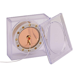 LYRCRO ME-90 34mm/1.33" Inch Large Diaphragm Condenser Microphone Capsule for Professional Recording Studio Microphone MIC Accessory Sound Head Spare Parts