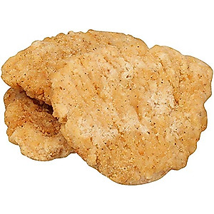 Tyson Red Label, No Antibiotics Ever, Fully Cooked Homestyle Chicken Breast Fillets 4 oz., 40 Pieces (2 - 5 lbs. bags)