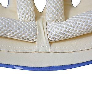 Huifen Baby Helmet, Children Infant Toddler Adjustable Infant Helmet Learning to Walk Playing Baby Helmet for Crawling Walking (Starry Blue)