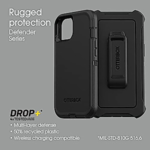 OtterBox DEFENDER SERIES SCREENLESS Case Case for iPhone 13 (ONLY) - BLACK