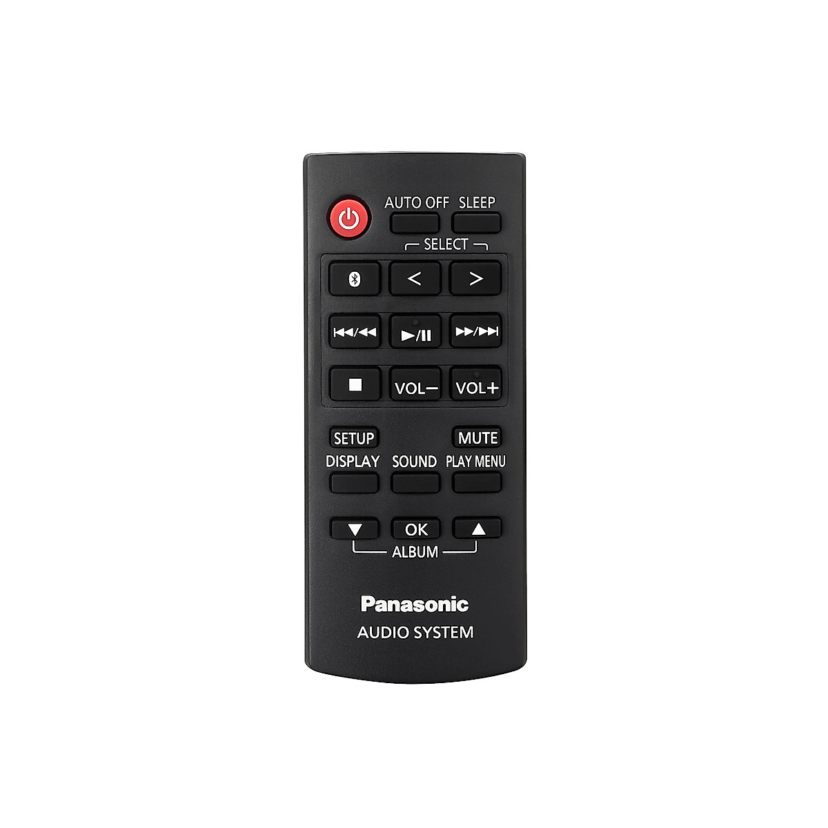 Panasonic RX-D550 Boombox - High Power Portable Stereo AM/FM Radio, Bluetooth, CD, with USB 110-240 Volt (Black)