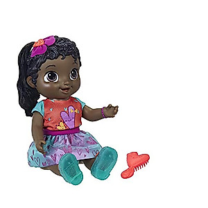 Baby Alive Baby Grows Up (Sweet) - Sweet Blossom or Lovely Rosie, Growing and Talking Baby Doll, Toy with 1 Surprise Doll and 8 Accessories
