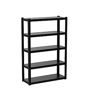 REIBII Garage Shelving Heavy Duty Garage Storage Shelves, Extra Large Adjustable Storage Rack with 5-Tier Metal Shelving unit, 2050LBS Loads Heavy Duty Shelving, Easy Assembly Unit Shelf, 2 Pack