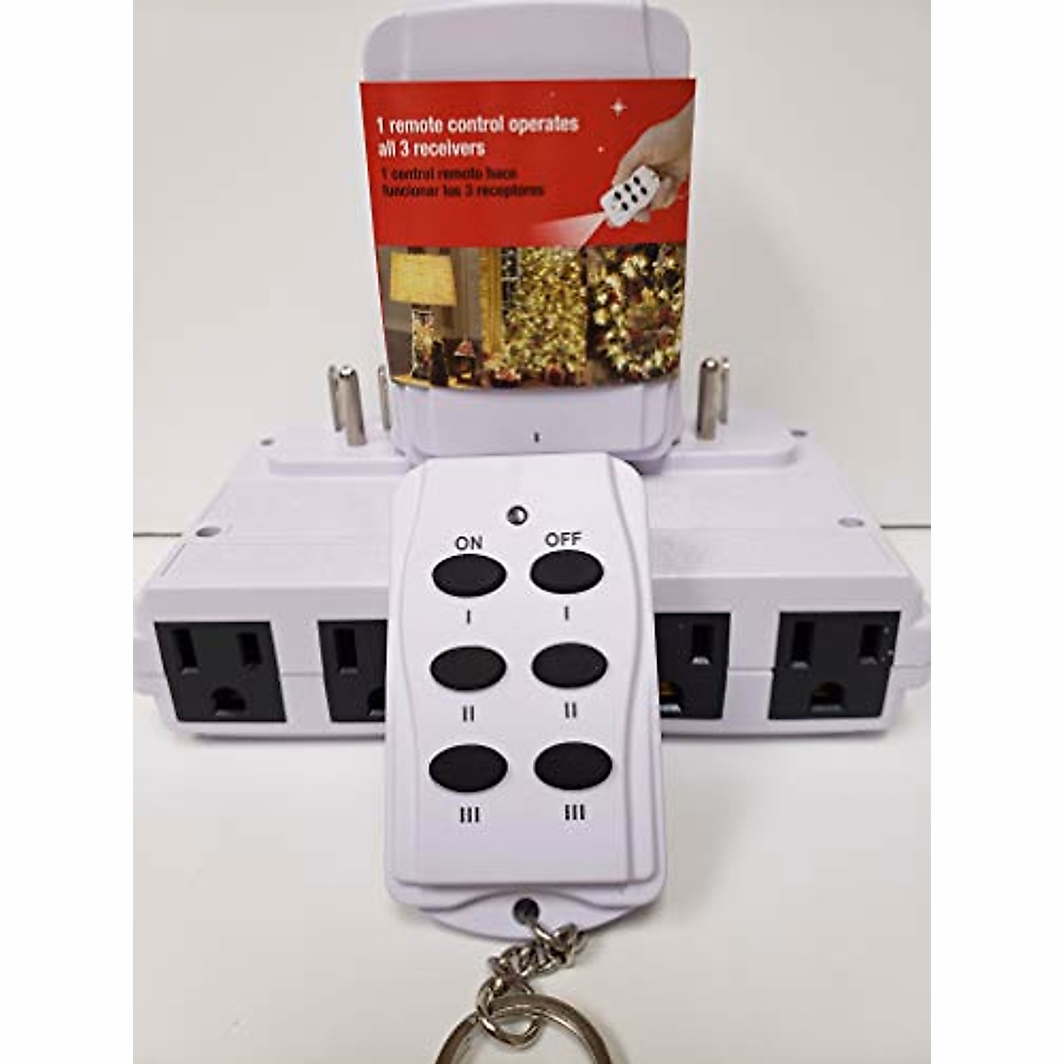Remote Control Power Strip - 3 Wireless Receivers