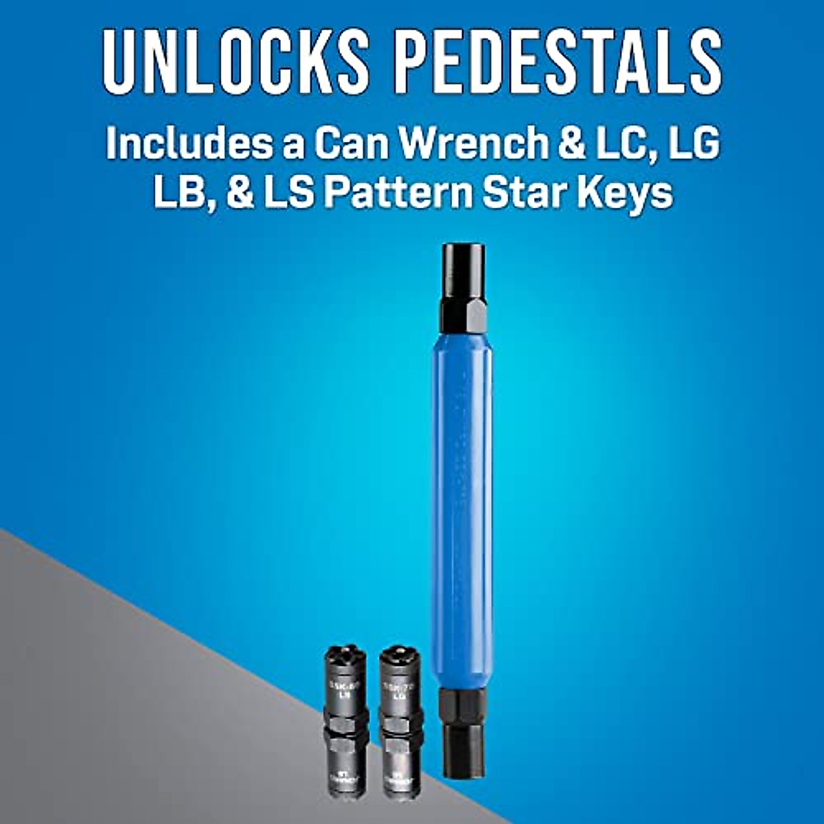 Jonard Tools SSK-876 Star Key Can Wrench Kit, LC, LG, LB, & LS Patterns