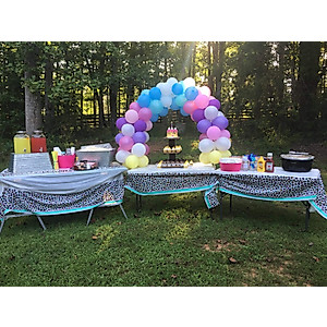 LANGXUN 12ft Table Balloon Arch Kit For Birthday Decorations, Party ,Wedding and Graduation Decorations, Christmas Decorations Baby Shower Bachelor Party Supplies