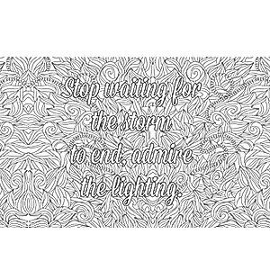 Color Yourself Zen Postcards: 50 Tranquil Passages to Color and Share