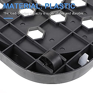 Luxshiny Shelving Brackets Propane Tank Propane Tank Base Gas Round Tank Tray, Cylinder Stabilizing Base With Wheels And Handles Propane Tank Mount Propane Tank Gauge