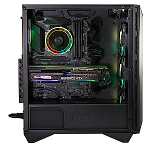 MSI (Tower) Gaming Desktop, Intel Core i5-11400F, GeForce RTX 3060, 16GB Memory (8G x 2), 1TB SSD, WiFi 3168-AC905C, Windows 11 Home (AEGIS RS 11TC-405US)