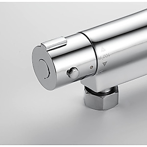 MISSMIN Themostatic valve cartridge replacement,Brass construction