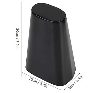 Percussion Cowbell,6 Inch Metal Percussion Musical Handheld Kit Drum Set Cowbell Instrument Accessories