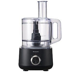 Panasonic Food Processor, Electric Vegetable Chopper for Speedy Food Prep, 5 Attachments to Shred, Whip, Mince, Chop, Grind, Knead, Shred, and Slice, with 10-cup Bowl Capacity - MK-F511