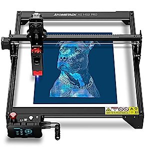 ATOMSTACK A5 M50 PRO Laser Engraver, 40W Laser Cutter with Offline Engraving, Laser Engraving Machine with APP Operate Fuction, 5.5W-6W Output Power, 410x400mm