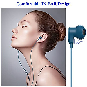 USB C Headphones for iPad 2022,USB Type C Earphones HiFi Stereo USB C Wired Earbuds with Mic Volume Control for Samsung S23+ Ultra S22 S21 S20 A53 A54 Z Flip5/4 Fold5/4,Pixel 7 6 6a 5 4,OnePlus 11