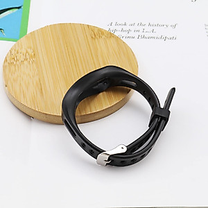 SING F LTD 2Pcs Watch Strap Replacement Compatible with Huawei Honor Band 3e/4e TPU Adjustable Watch Band Waterproof Wrist Strap 150~220mm Black Grey