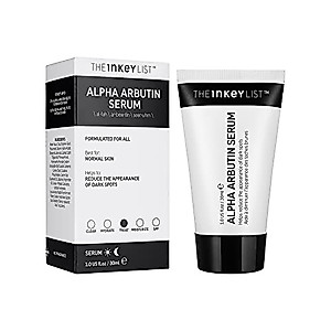 The INKEY List Alpha Arbutin Serum, Smooth Skin, Reduce Dark Spots and Hyperpigmentation, Hydrate and Plump Skin, 1.01 fl oz