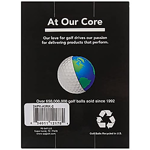 Kirkland Signature Golf Ball Mix - 24 Near Mint Quality Used Kirkland Golf Balls (AAAA Signature Ksig 3-Piece 4-Piece Golfballs), White, One Size (24BLBX-Kirkland-2)