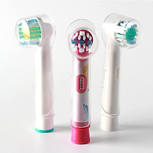 KaidiLuck 8 Pack Electric Toothbrush Brush Head Protection Cover ，Reusable Electric Toothbrush Heads Cover Replacement Brush Heads Cover for Travel, Camping, Family, School