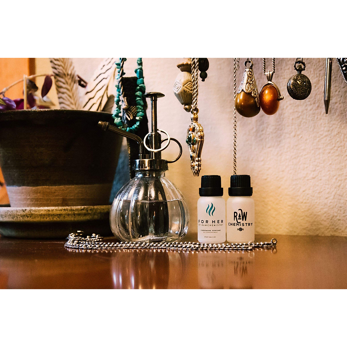 RawChemistry for Her - A Pheromone Infused Perfume Oil - Elegance, Extra Strength (15ml Concentrate)