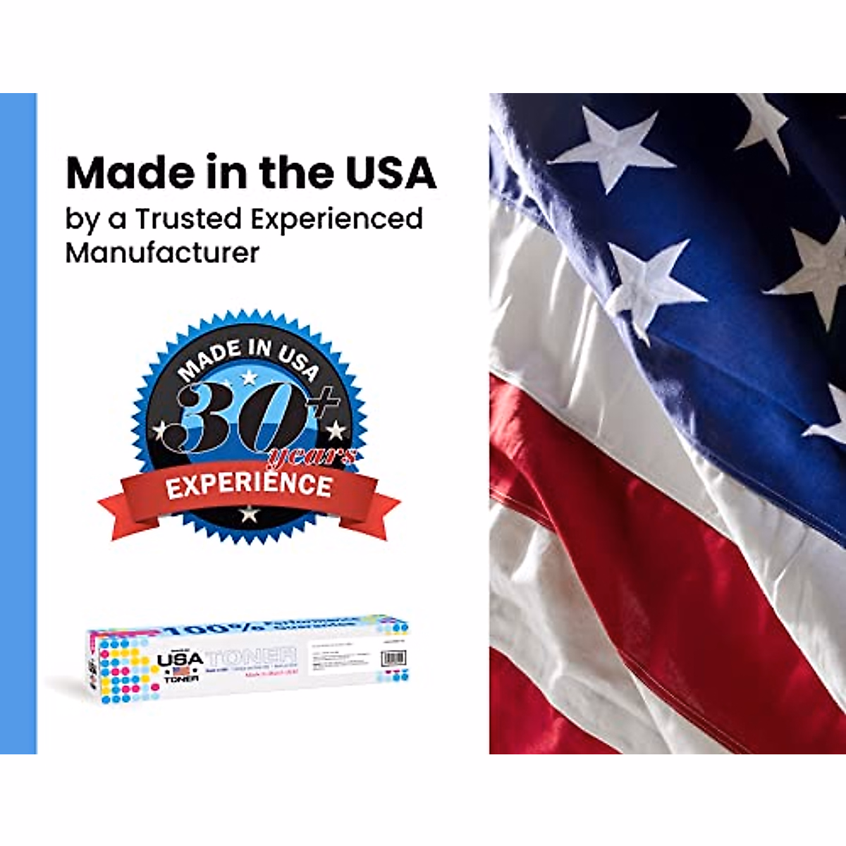 MADE IN USA TONER Compatible Replacement for Ricoh MP C6003 MP C4503 MP C5503 MPC6004 841849 841851 841852 841850 (Black, Cyan, Yellow, Magenta, 4 Pack)