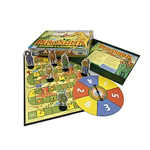 Outset Media Dinosaur Snakes and Ladders Game
