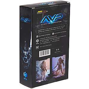 Hiya Toys Alien vs. Predator: Final Battle Damage Scar Predator 1:18 Scale Action Figure, Multicolor