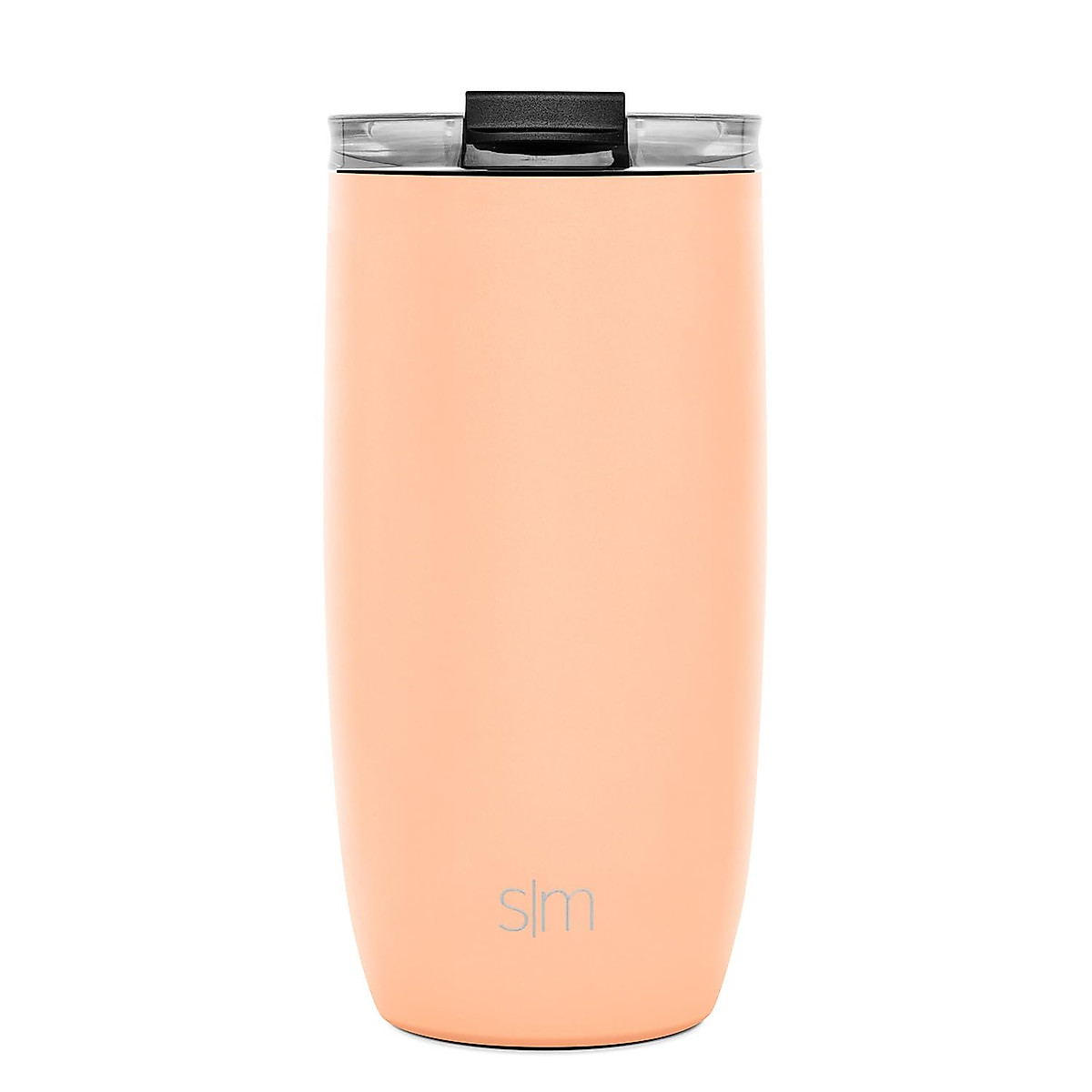 Simple Modern Travel Coffee Mug Tumbler with Flip Lid | Reusable Insulated Stainless Steel Cold Brew Iced Coffee Cup Thermos | Gifts for Women Men Him Her | Voyager Collection | 16oz | Bellini