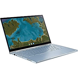 Asus Chromebook Flip- 14" FHD(1920 x 1080) Touchscreen, Intel Core m3-8100Y,4GB - 64GB eMMC，Intel UHD Graphics 615, Backlit Keyboard, Bundle with WOOV Micro 32GB SD Card