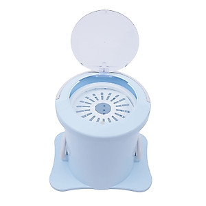 Mini Manual Clothes Dryer, Foot Powered Washing Machine, Manual Draw Cord Spin Dryer, Compact Washer Dehydrator for Home, Dorm, Apartment, RV, Travel, Outdoor Use