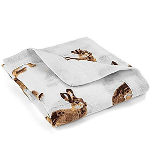 Milkbarn Mini Lovey Blanket (Bunny)