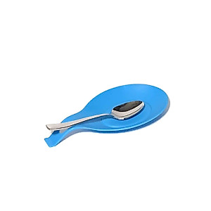 WillourGarbry Spoon Rest Utensil Holder Set of 4 Large and Small Food Grade Silicone Includes Funnel and Coaster