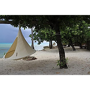 Vivere Double Cacoon, Natural/White