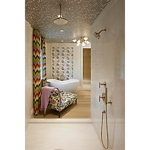 KOHLER 22172-BV Purist Stillness Wall-Mount Supply Elbow with Check Valve for Handshower Hose, Handheld Shower Elbow, Vibrant Brushed Bronze