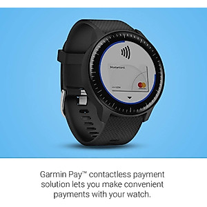 Garmin vívoactive 3 Music, GPS Smartwatch with Music Storage and Built-in Sports Apps, Black (Renewed)