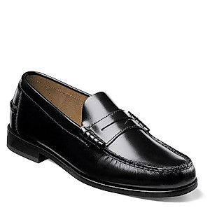 Florsheim Berkley Men's Slip On, 8 D(M) US, Black