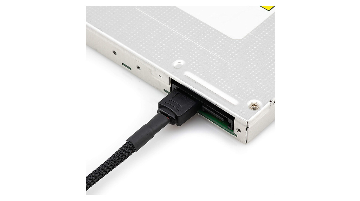 CRJ Slimline SATA Power Adapter Cable – 12-Inch