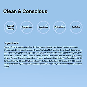 COSRX Low pH Good Morning Gel Cleanser, 5.07 fl.oz / 150ml, Daily Mild Face Cleanser for Sensitive Skin with BHA and Tea-Tree Oil, PH Balancing, Anti Breakouts, No Parabens, No Sulfates, Korean Skincare