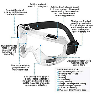 Respirator Mask,Half Facepiece Gas Mask with Safety Glasses Reusable Professional Breathing Protection Against Dust,Chemicals,Pesticide and Organic Vapors, Perfect for Painters and DIY Project