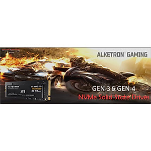 ALKETRON Pro Plus 1000 | 128GB | 256GB - M.2 - SSD - PCIe NVMe | Internal Solid State Drive for Standard & Gaming Laptops/Desktops (256 GB)