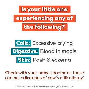 Enfamil Nutramigen Hypoallergenic Baby Formula with Iron, Lactose Free, Colic Relief from Cow's Milk Allergy Starts in 24 Hours, Brain Building DHA, Probiotic LGG for Immune Support, 19.8 Oz, 4 Count