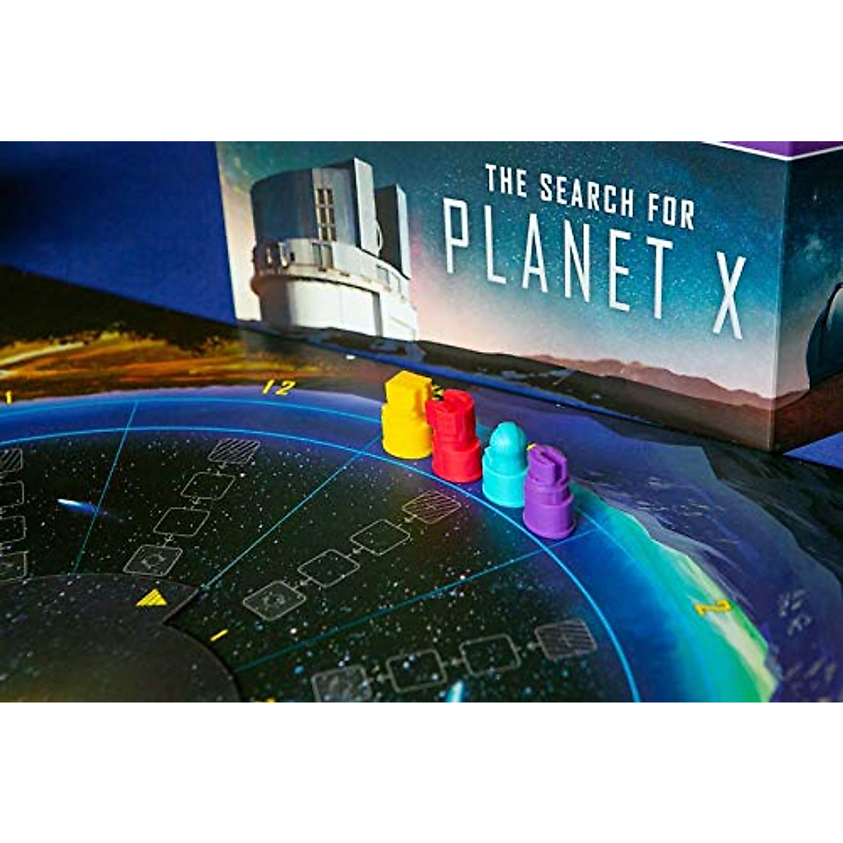 Renegade Game Studios The Search for Planet X, 1-4 Players, Ages 13+, 60-75 Minutes, Take on The Role of Astronomers, Deduction Game