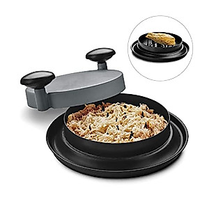 Chicken Shredder Shred Machine Meat Shredder for Pulled Pork Red Beef and Chicken 20CM/7.9IN Dishwasher Safe (1pc Gray)