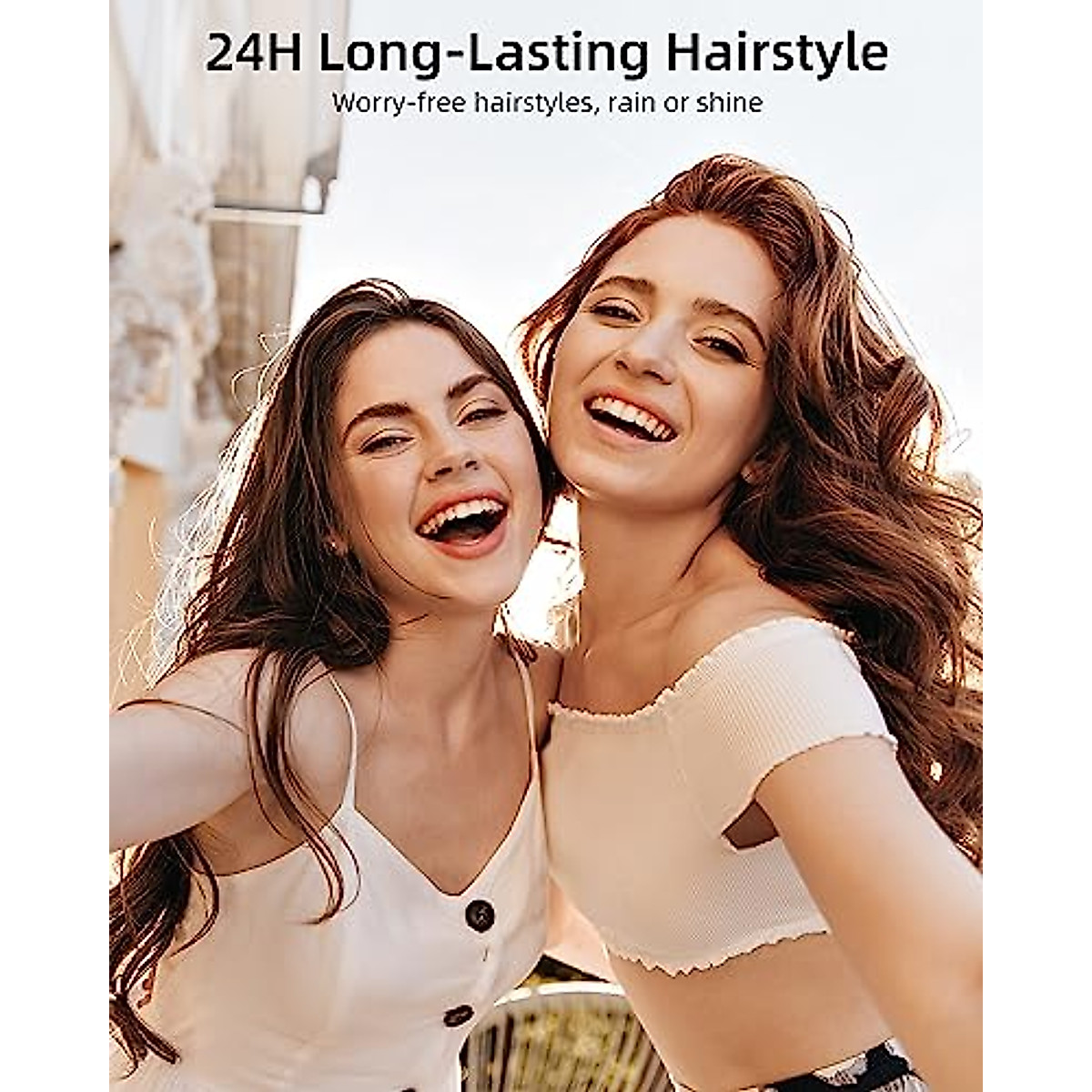 7MAGIC Blow Dryer Brush, 1200W Hair Dryer Brush Blow Dryer for Women, One Step Volumizer and Styler in One, Hot Air Brush with Ceramic Coating for Straight and Curling Hair Salon, Anti Frizz