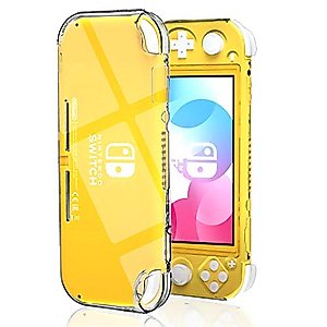 ECHZOVE Protective Case for Nintendo Switch Lite, Hard Clear Case for Switch Lite not Fit with Skins