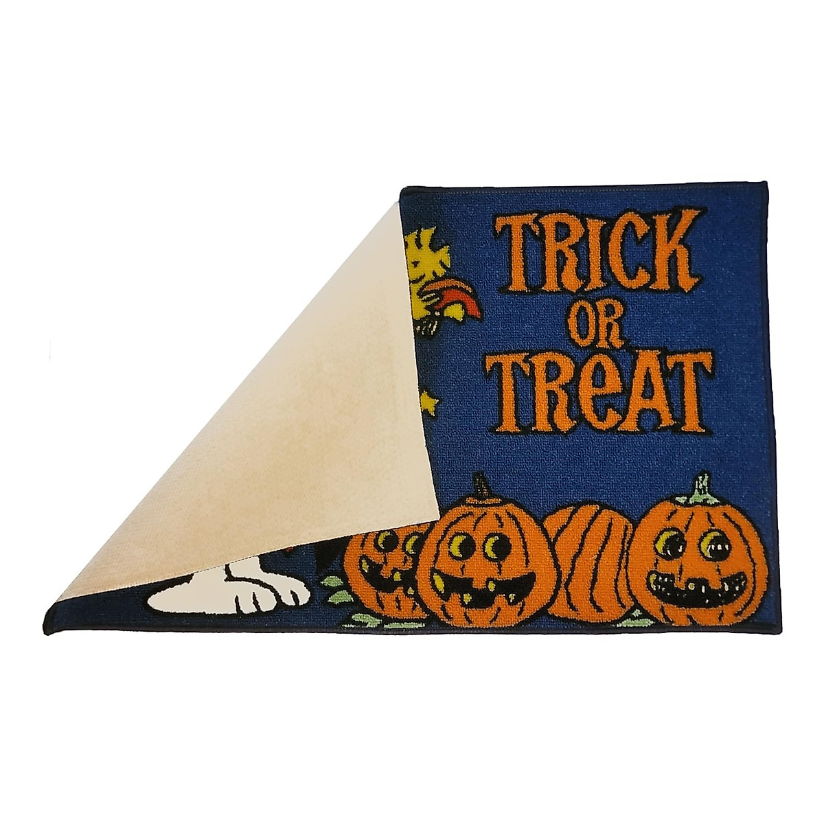 Peanuts Halloween Accent Rug, Polyester with Latex Backing, 17" x 28" (Vampire)